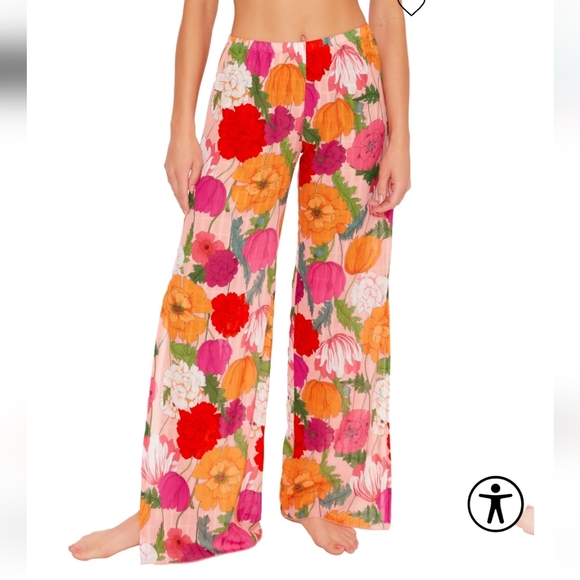Trina Turk | Swim | Nwt Trina Turk Sunny Bloom Slit Pant Medium | Poshmark